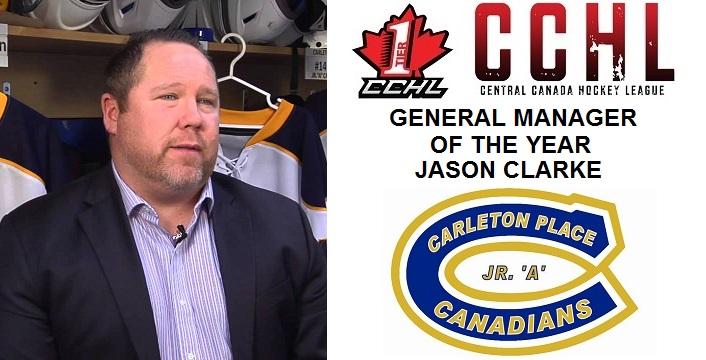 CANADIANS JASON CLARKE NAMED 2016-17 CCHL GENERAL MANAGER OF THE YEAR ...