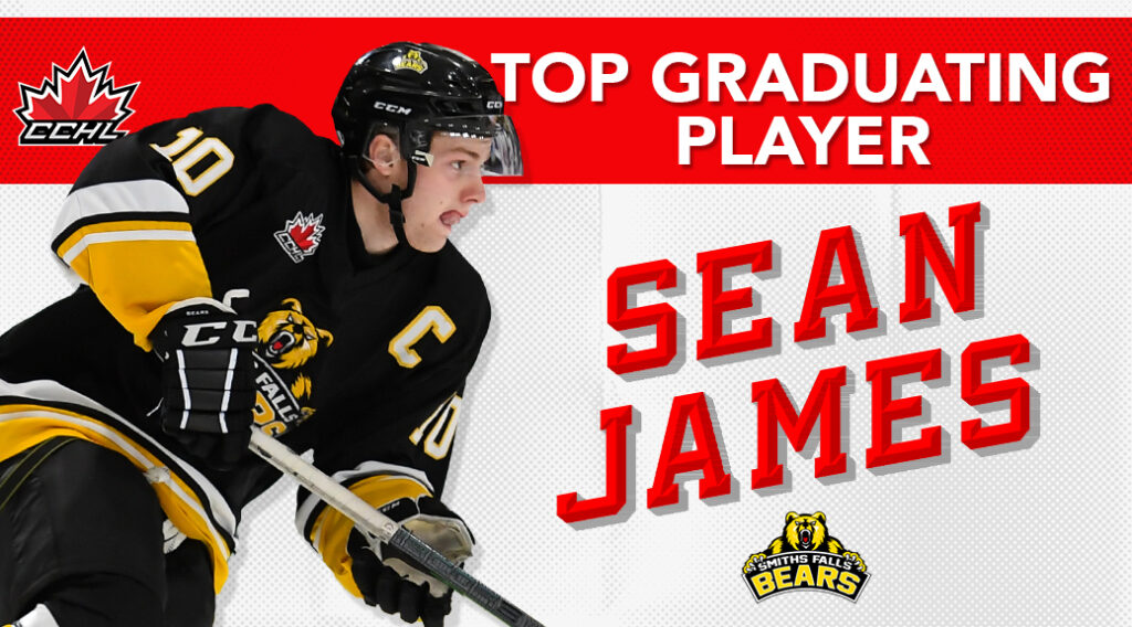 Release | Bears Sean James named 2022-23 Top Graduating Player | CCHL ...