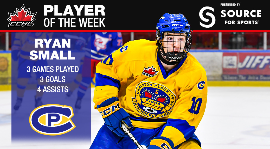 Source for Sports Player of the Week | Ryan Small | Carleton Place ...